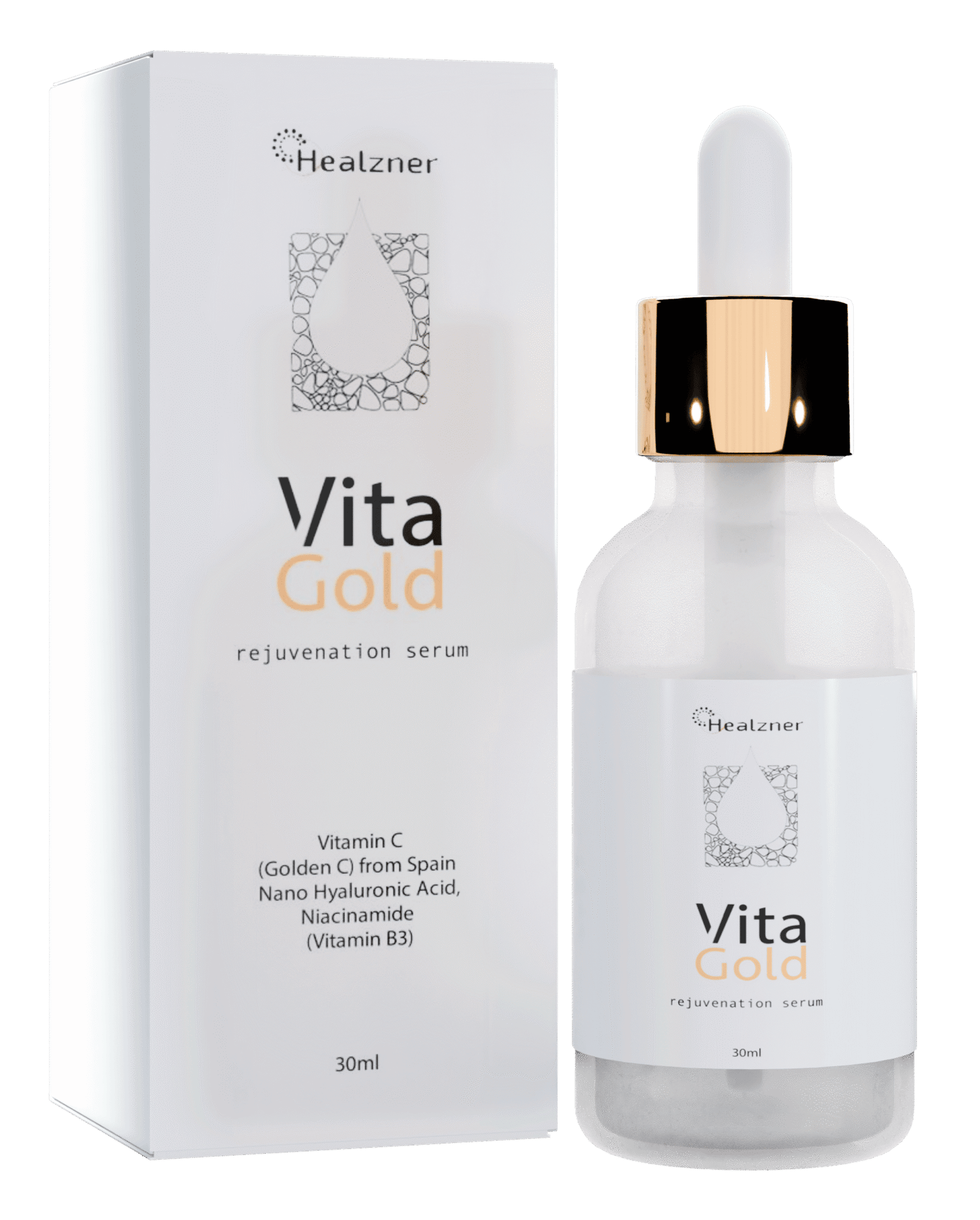 Vita Gold – Suero Rejuvenecedor con Vitamina C y Niacinamida